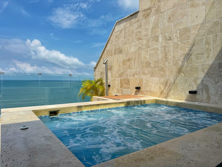 Spiaggia - Amazing Beach Dúplex - Infinity Pool - Cartagena