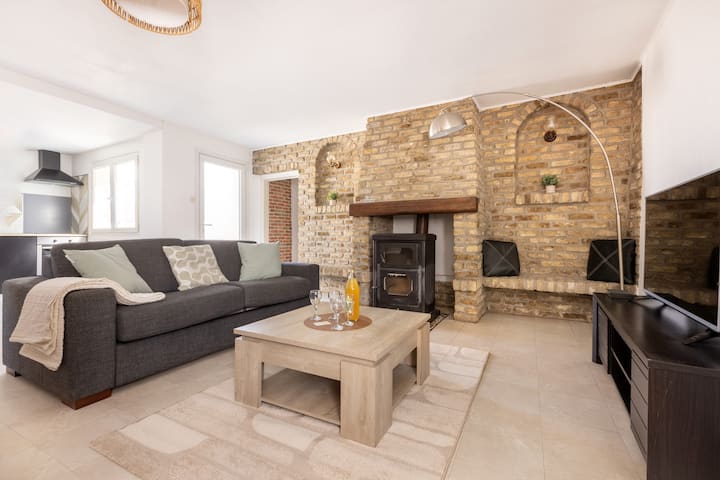 Cozy House With Fireplace - Pas-de-Calais