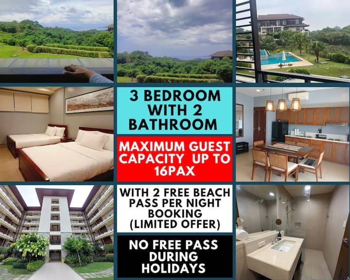Cozy 3-bedroom Anvaya Condo With Pool - Morong