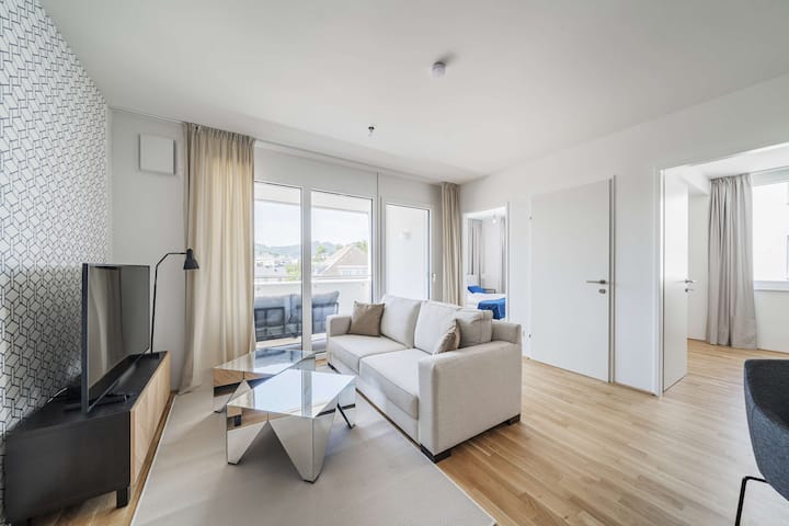 3-bedroom Apartment For 6, Balcony  The Sapphire - Gmunden
