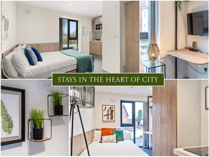 Modern Studio In Wolverhampton Close To Molineux - 울버햄프턴
