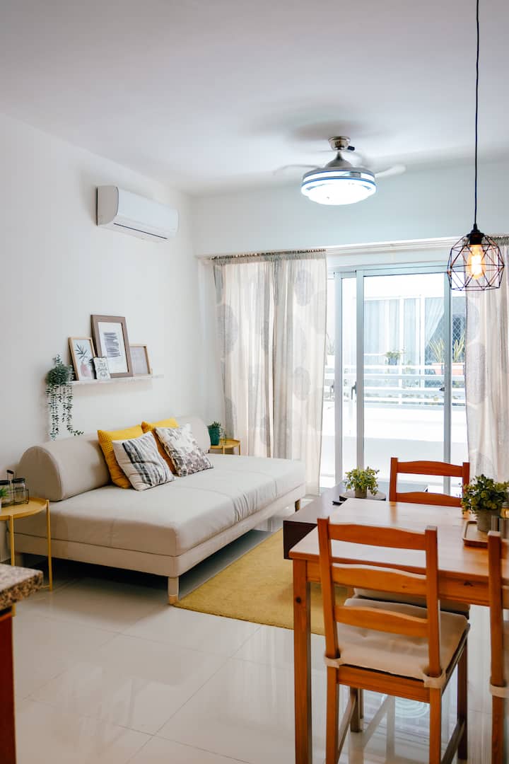 Fully Equipped | Cozy Homelike & Centric Condo - Santo Domingo