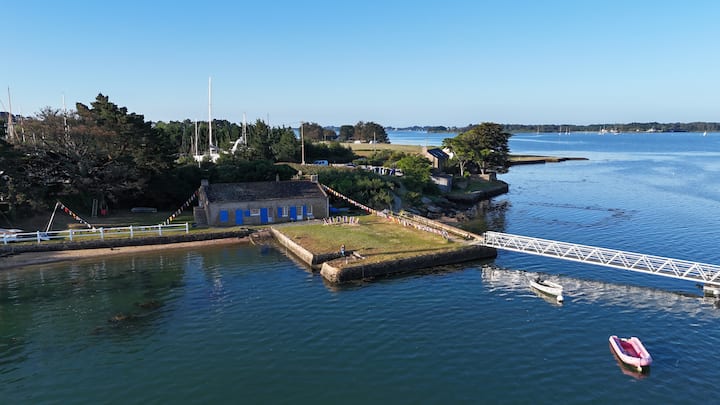Maison Les Pieds Dans L'eau (10 Pers) ! - Morbihan