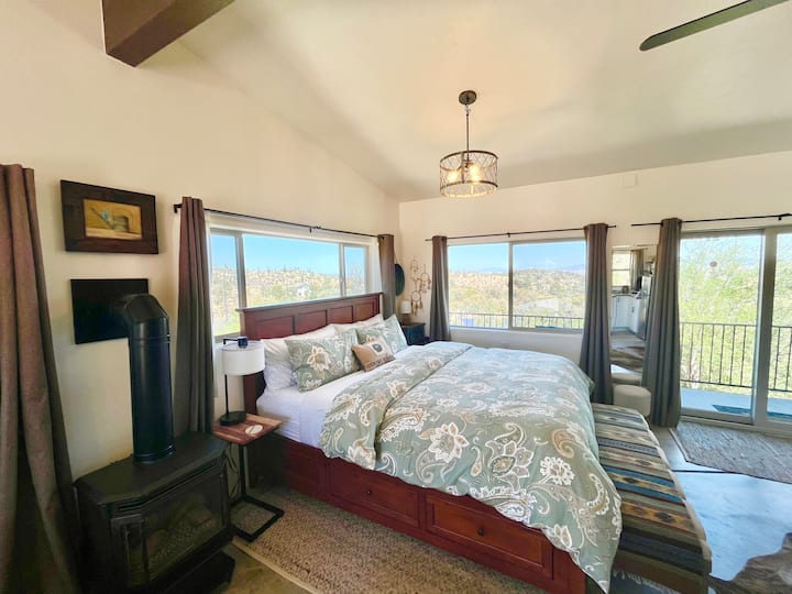 Incredible 360 Views, 3 Miles Town, Private, Pets - Prescott, AZ