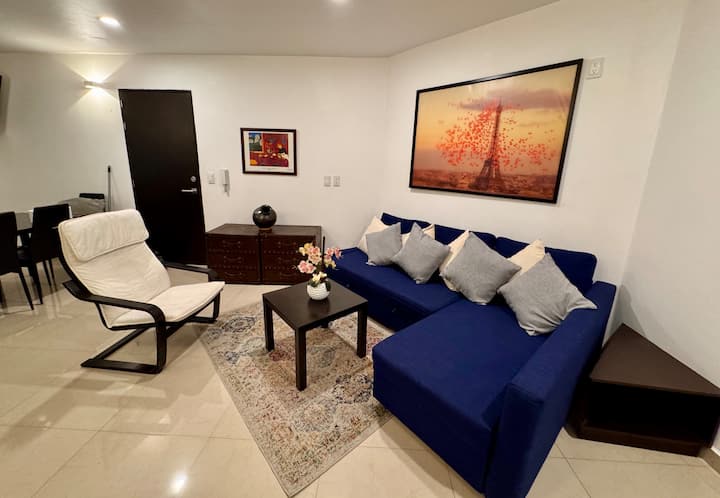 Departamento Cerca De Roma, Condesa Y Chapultepec - Mexico City