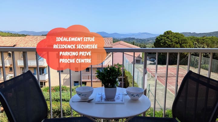 Studio Bel Horizon, Bien Situé, Parking, Confort - La Croix-Valmer