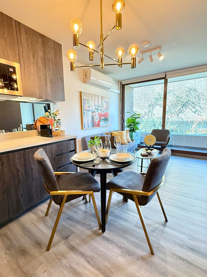 Depto. Moderno Con Terraza + Aire Acon - Independencia