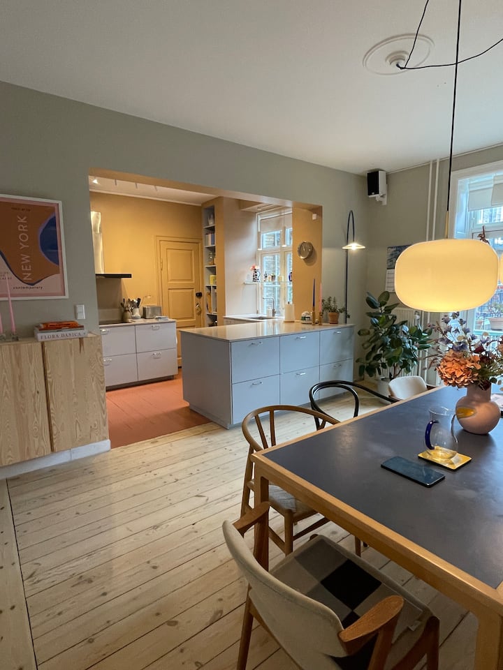 Two Balconies, Modern Flat And Calm Courtyard! - Copenhage