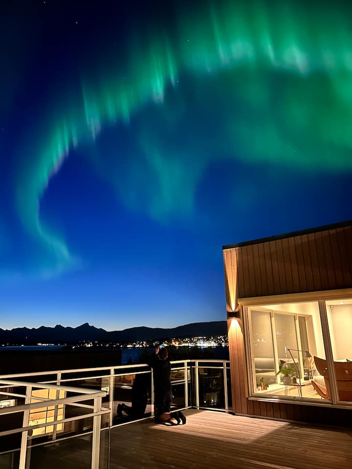 Modern Villa With A Fantastic View - Tromsø