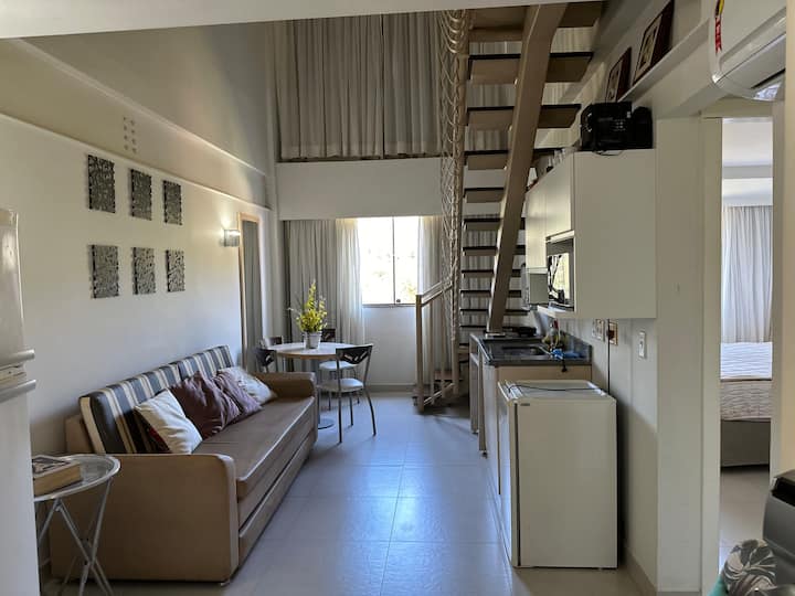 Apartamento 2/4+mezanino-até 10pessoas - Rio Quente