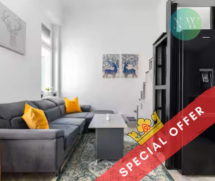 Soho-heritage District Studio W Ac & Balcony By Nw - Budapest