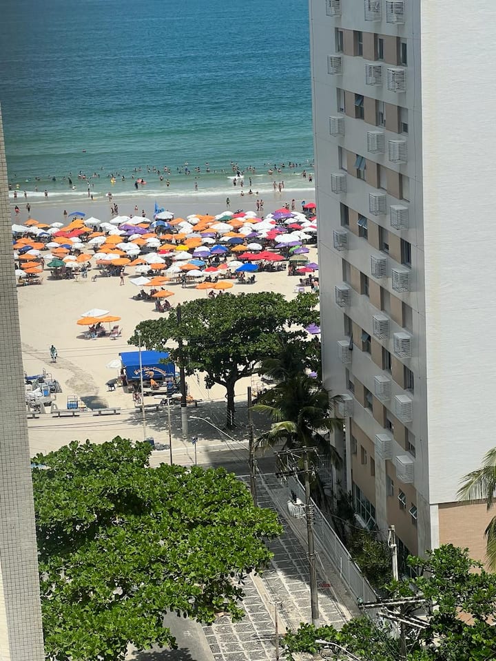 Apartamento Pé Na Areia Praia De Pitangueiras - Santos, Brasil