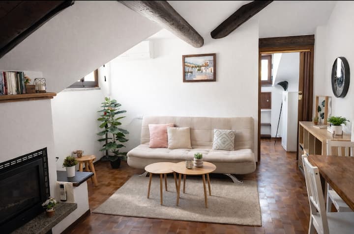 Joli Mansarde Avec Plage Privée (Garage En Option) - Menaggio