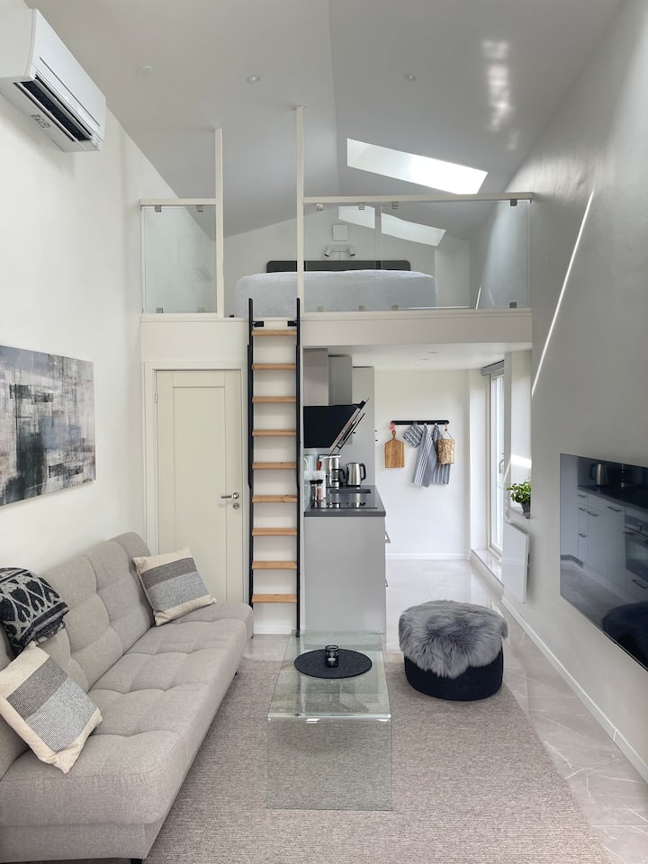 Modern Guesthouse With Stylish Loft - Malmö