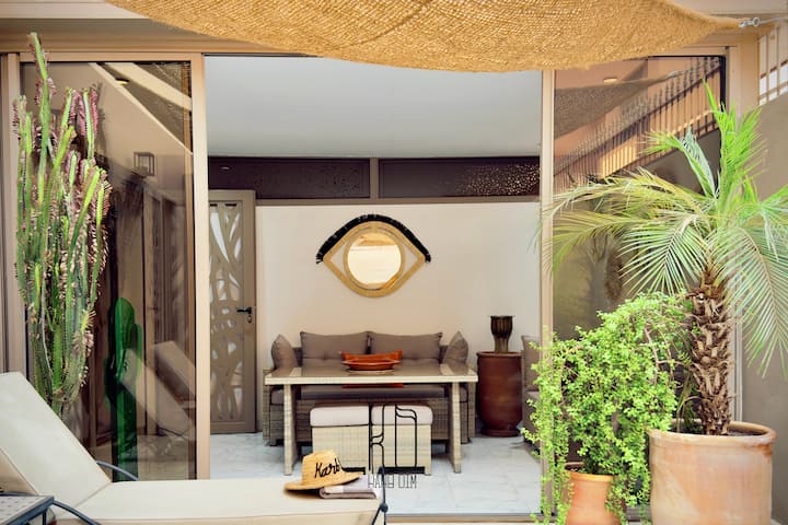 Havre Bohème Chic & Terrasse Lumineuse - Marrakesh