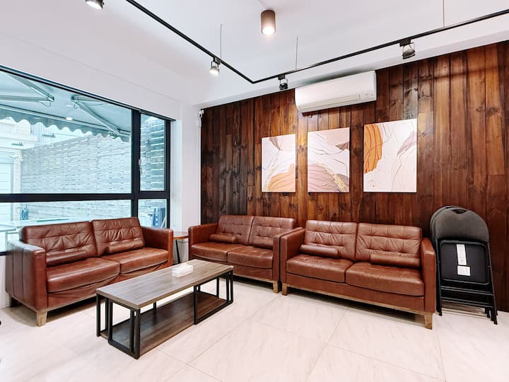 時潮旅宿三館-Ktv、電動麻將桌、switch、戶外烤肉、請先詳閱房屋守則 - Wulai District