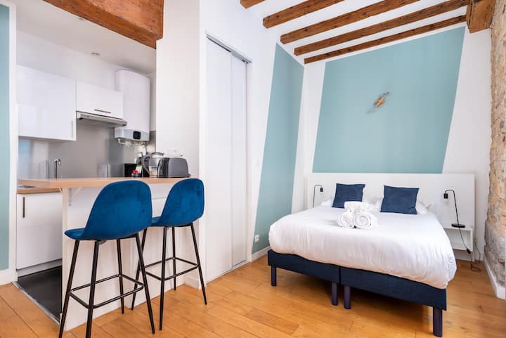 Charme & Confort • Cœur Presqu'île • Métro 2min - Lyon