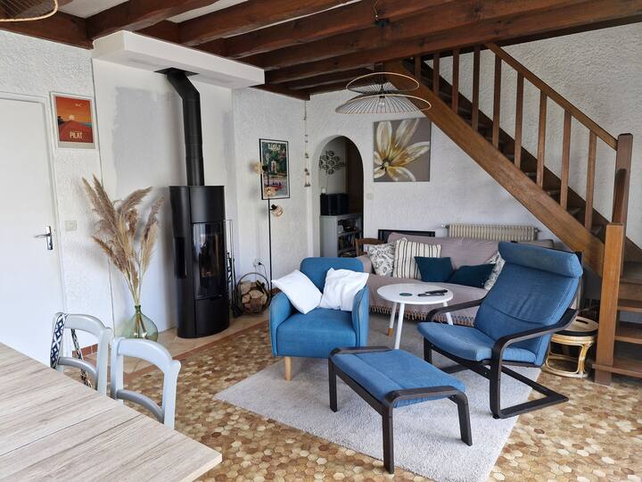 Villa Landaise à Taussat- 7 Min à Pied De La Plage - Lanton