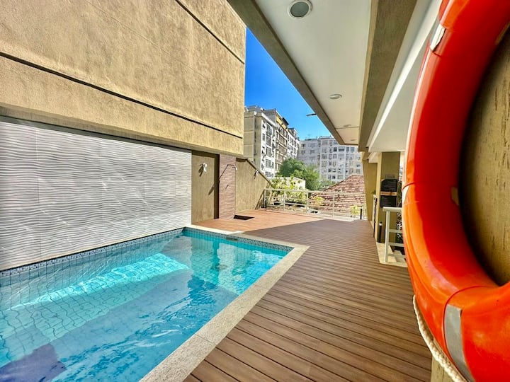 Flat Residencial Acolhedor A 250m Mar Eserviços - Ipanema