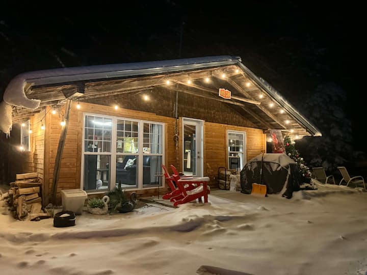 Gros Camp Piopolis, Lac Mégantic + Foyer & Domaine - Lac-Mégantic