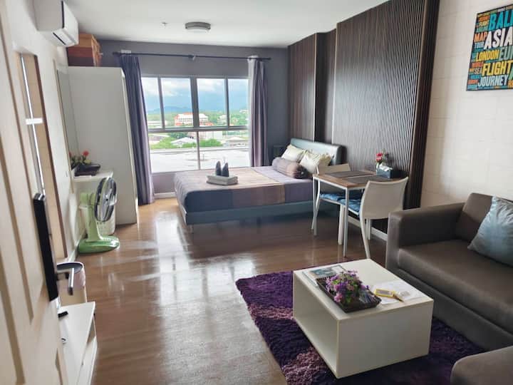 Hua Hin Studio With Pool, Gym, Wi-fi & Kitchenette - Hua Hin