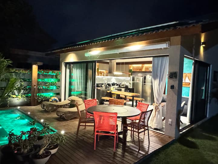 Piscina Privativa, Cozinha Gourmet, Wi-fi, Garagem - Brasil