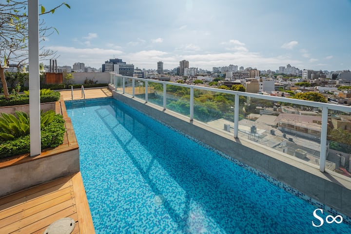 Confort & Estilo En San Isidro Cerca A El Olivar - Peru