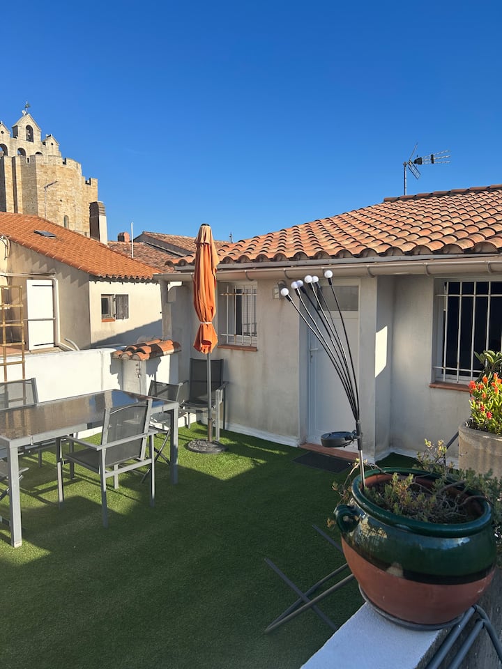 Petite Maison Sur Toit Terrasse - Saintes-Maries-de-la-Mer