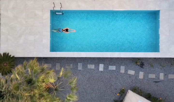 사계절 야외 대형 온수풀 독채 풀 빌라/온수풀 무료 - Jeju-si