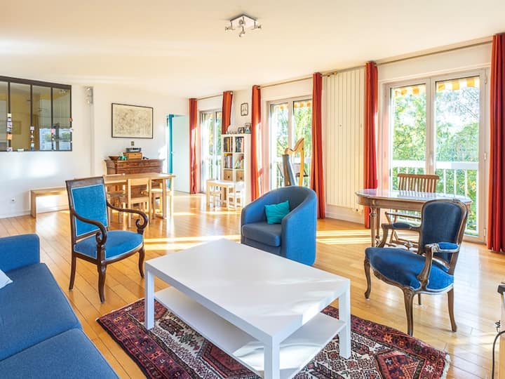 Appt 4-6 Pers. 110 M2, Calme Sur Jardins - Paris