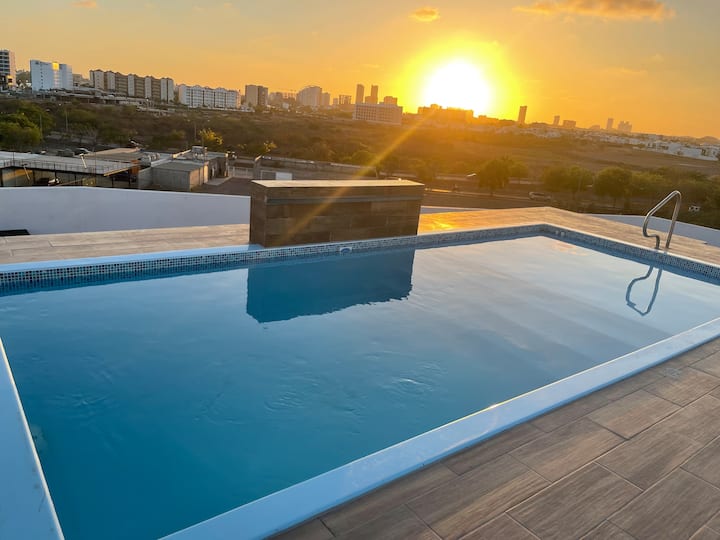 Hermoso Departamento Con 3 Albercas En La Marina - Mazatlán