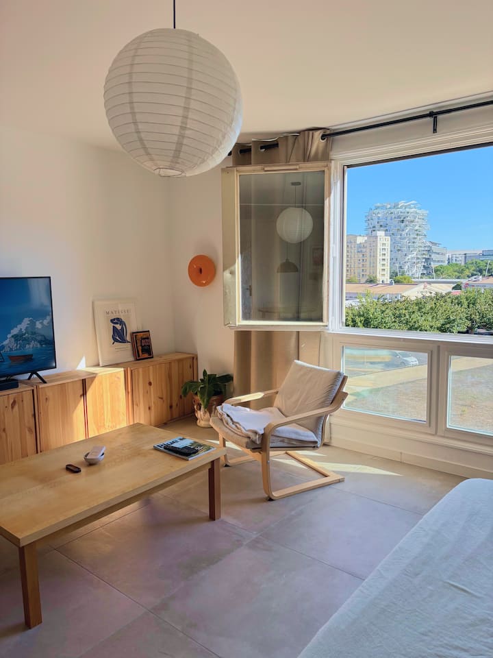 Loft Lumineux à Antigone, Proche Comédie & Tram - Montpellier