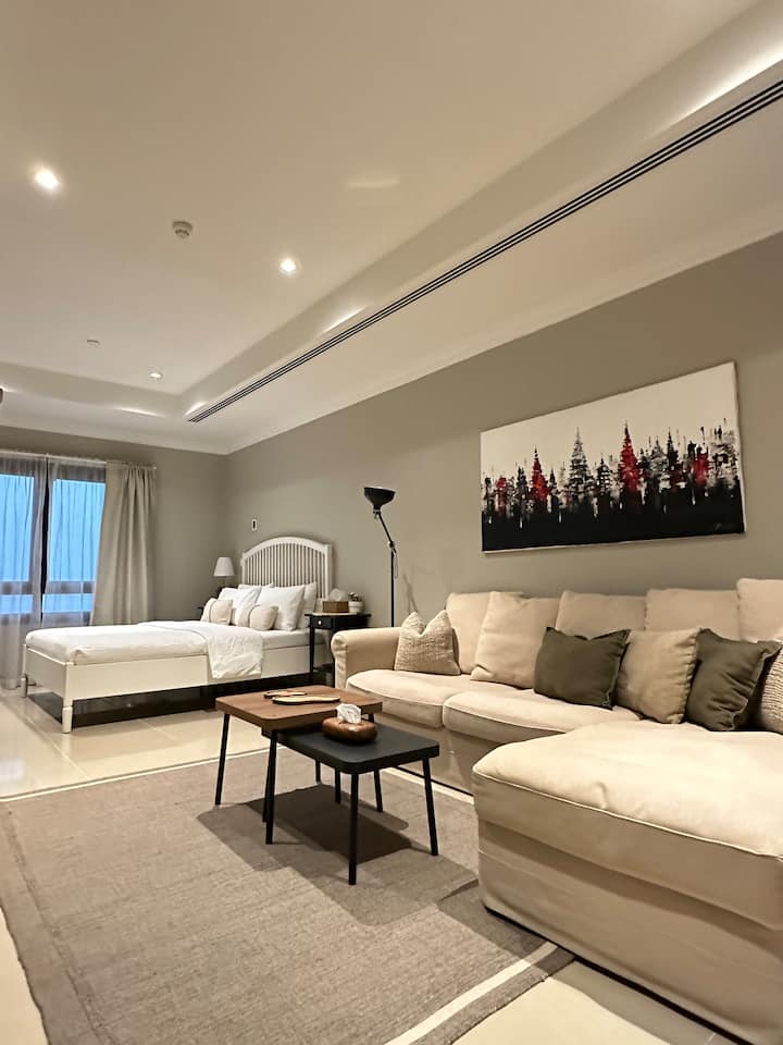 Gorgeous Studio At Prime Location W/sea View (2) - Doha