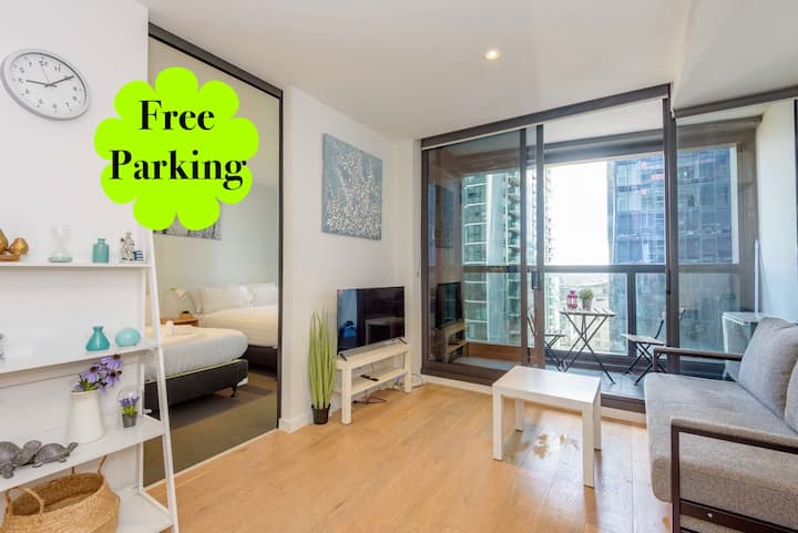 Cityview/onsite Park/balcony/heated Pool/(mhtt04a) - Melbourne