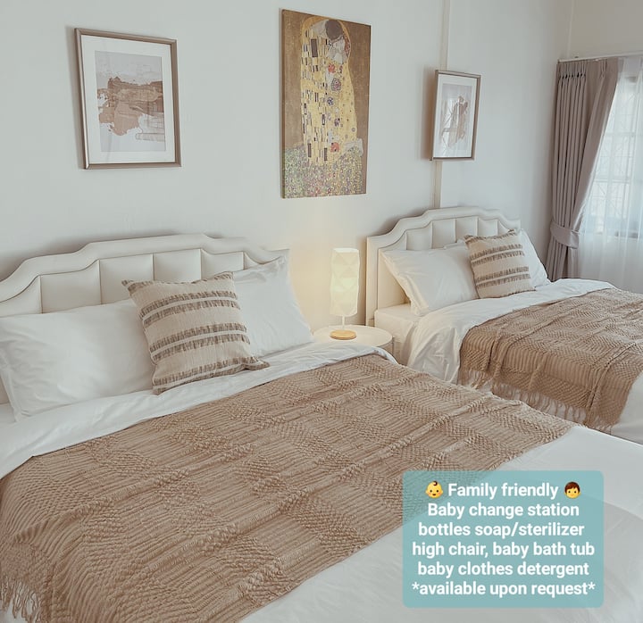 2minute Bts 200m King Bed/family Friendly - Bangkok