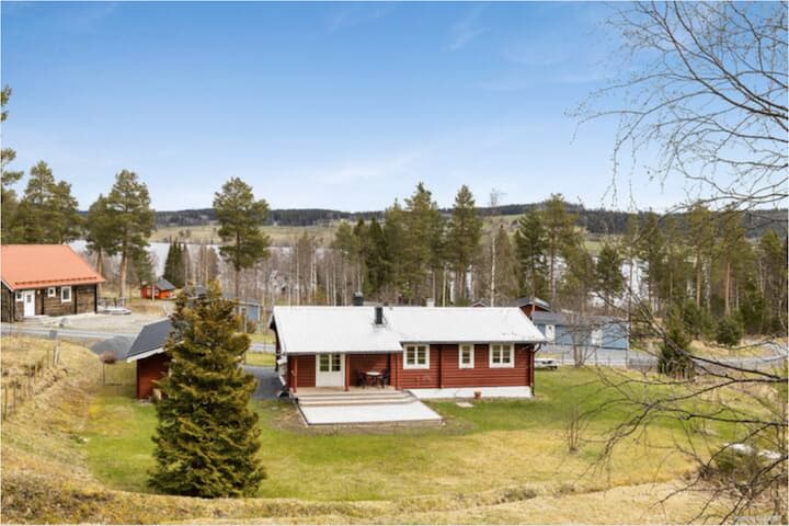 Familjevänlig Stuga Nära Sjö Och Skidspår - Suède
