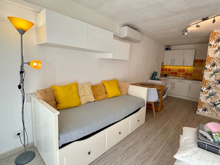 Studio Rdc Climatisé Proche Plage Et Seaquarium 2* - Le Grau-du-Roi