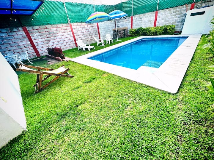 "La Casa De Las Mariposas" Con Alberca Climatizada - Cuautla