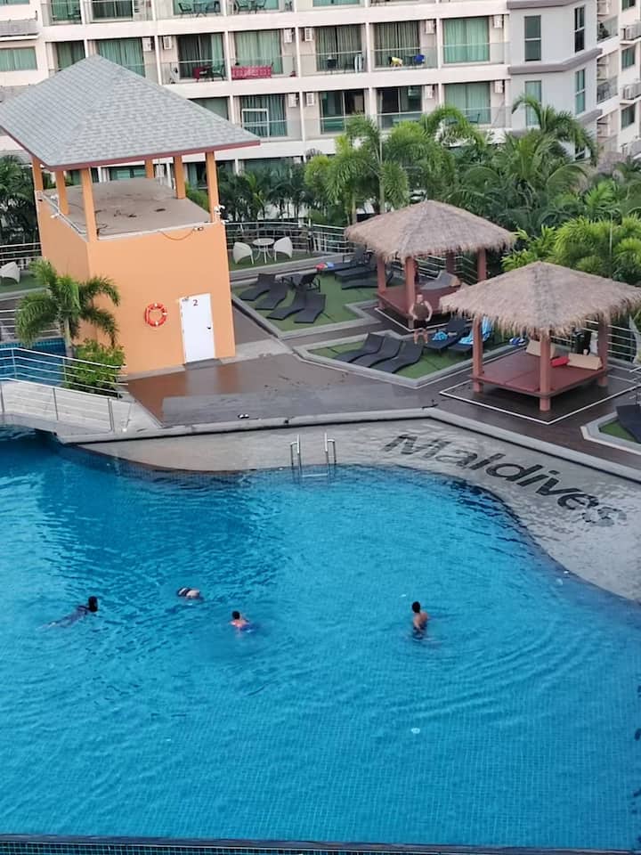 Laguna Beach Resort 3 Maldives 泳池景开间出租A-6 - Pattaya