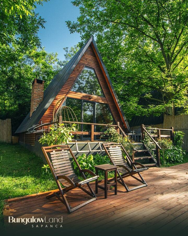 Bungalowland2 Isıtmalı Havuz şöMine Kornaklı Bahçe - Karasu