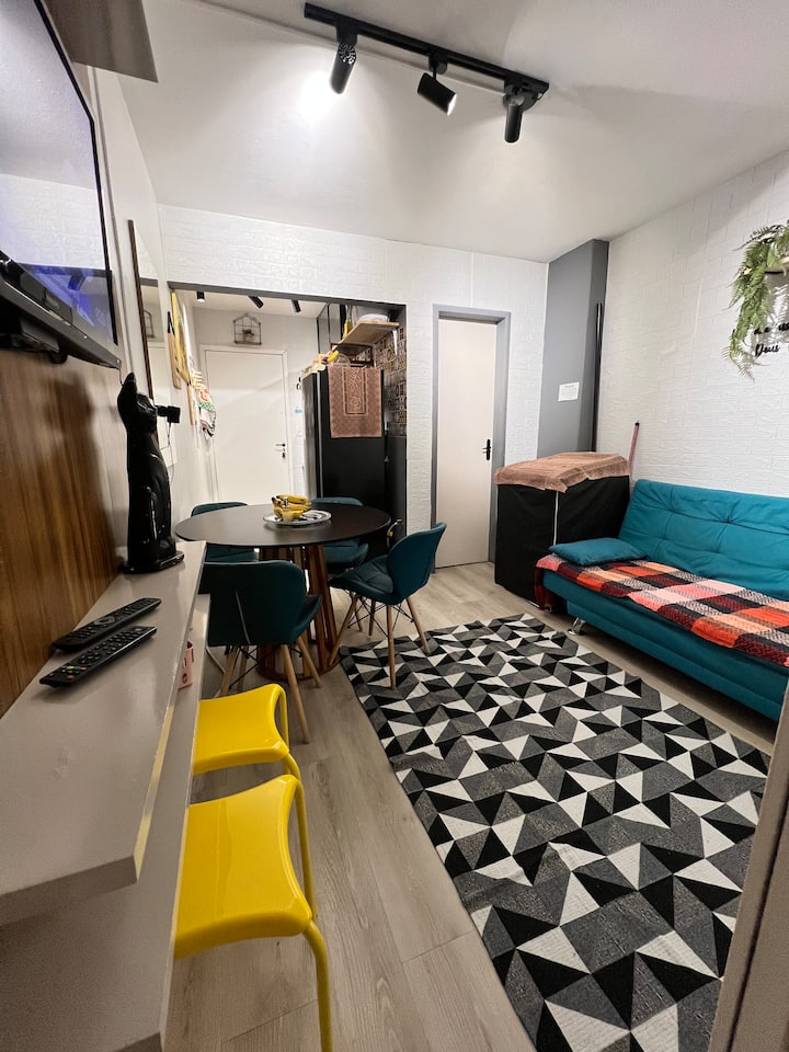 Loft De 1 Quarto-mobiliado E Equipado/centro-praia - Balneário Camboriú