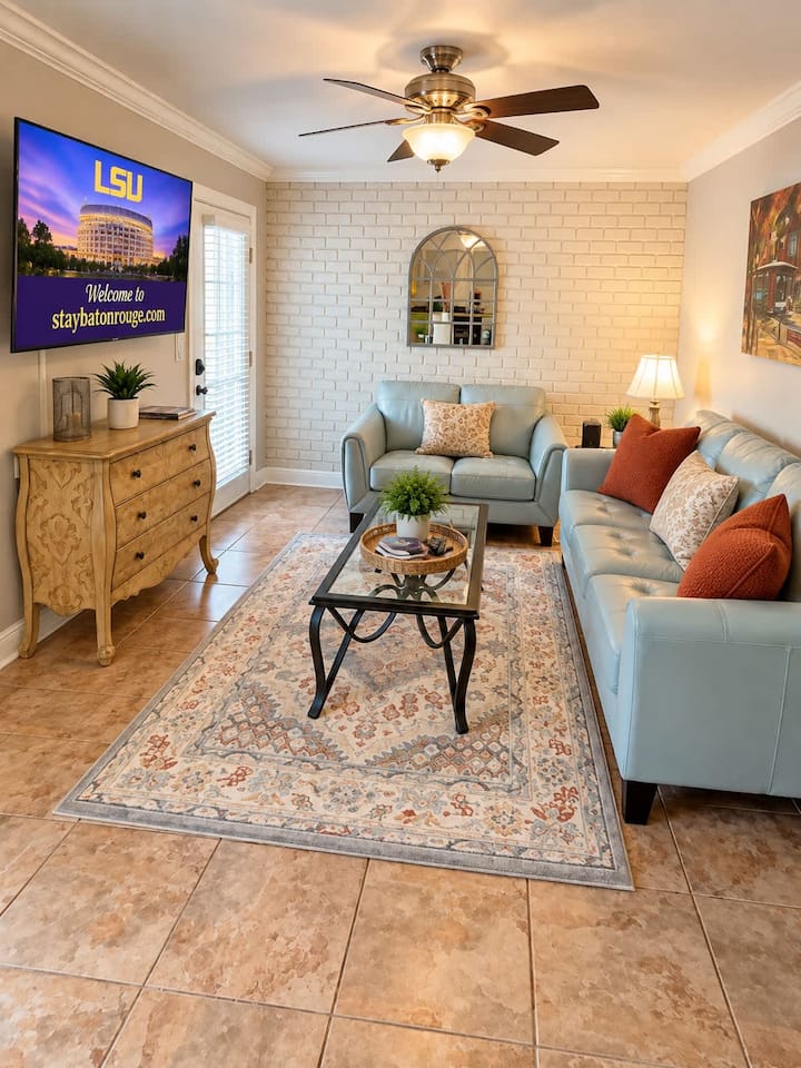 Lsu Location | Pool | Car Park | Bedroom Tv | Wd - バトン・ルージュ, LA