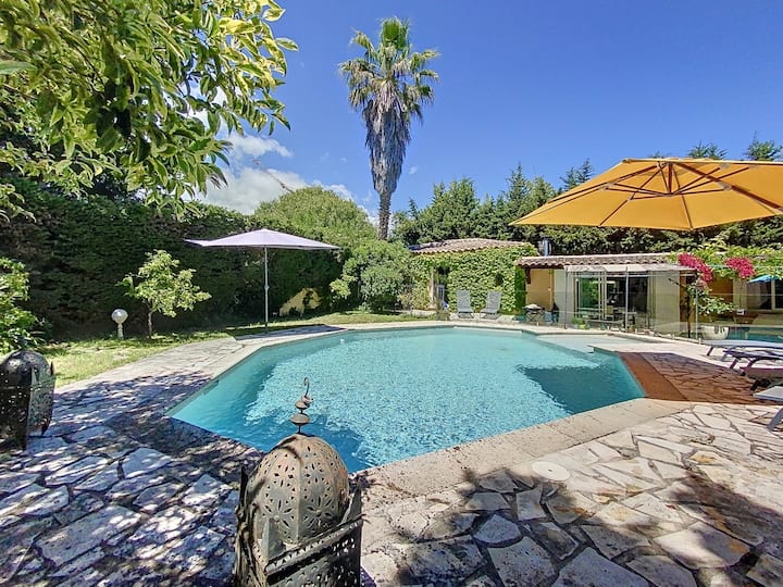 Villa - Piscine - Climatisation - Calme Absolu 8p - Mougins