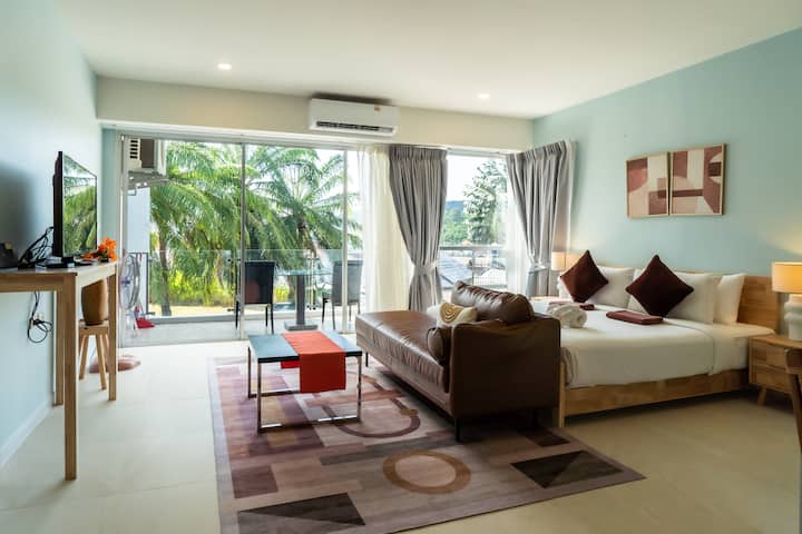 Convenient Karon Studio, Walk To Beach & Market - Kata Beach