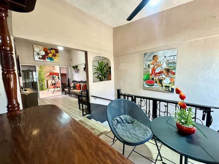 Casa Completa Con A/c, A 2 Cuadras De La Paya - Bucerías