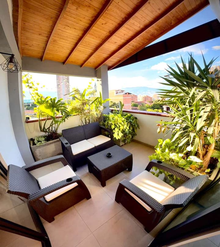 Terraza Cerca A Provenza, Zona+segura, 500 Mb - Medellín