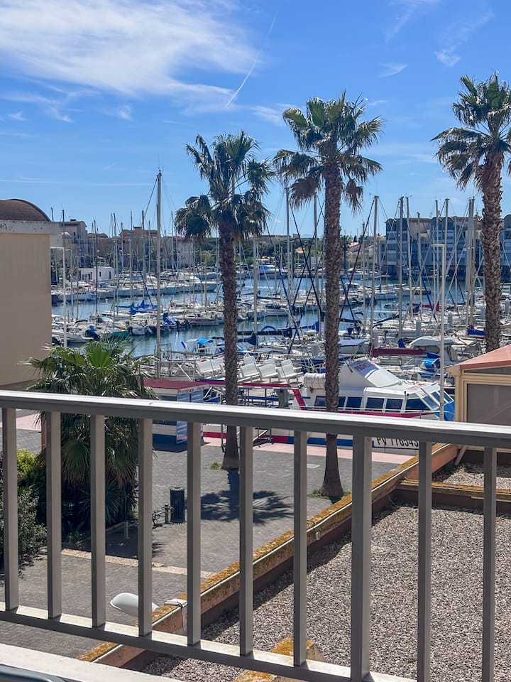Studio & Vue | Front De Port | Balcon | Idéal - Gruissan