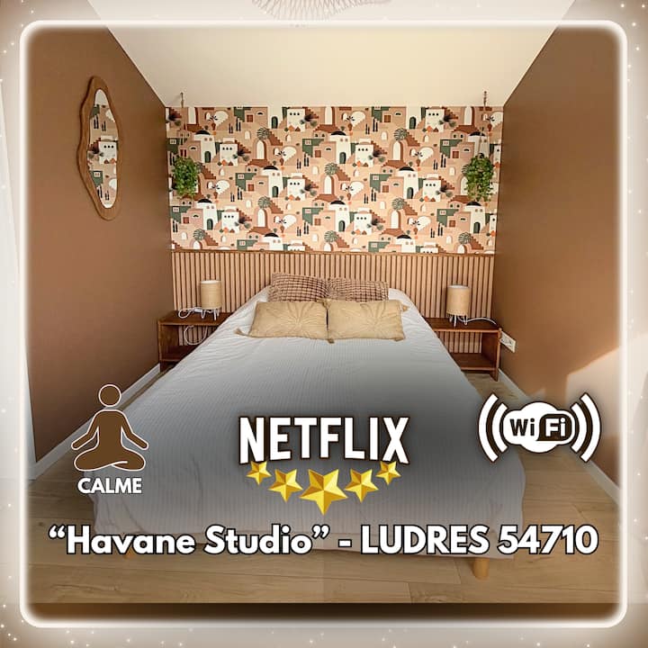 Havane Studio - Plein Pied - Terrasse - Clim - Ludres