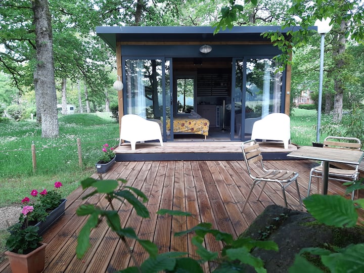 Agréable/moderne Tiny House Au Coeur De La Nature! - Conques