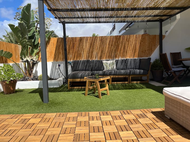 Apartamento Con Gran Terraza Privada Y Piscina. - Teguise